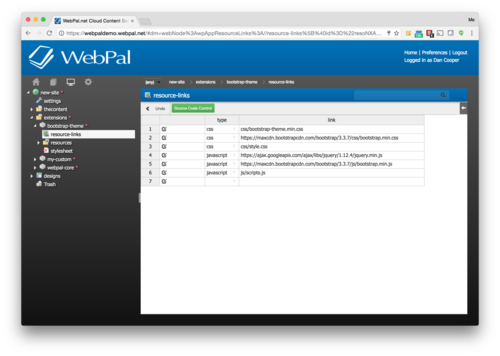 WebPal Resources